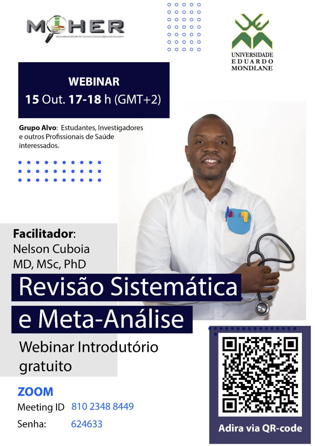 MIHER » Webinar Introdutório: Revisão Sistemática e Meta-Análise